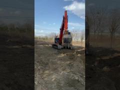 Mini-excavatrice utilisée Hitachi ZX60-3F de 6 tonnes basse durée de travail