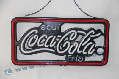 Cina Segni all'aperto della coca-cola LED della struttura di rettangolo con la forma di vuoto in vendita