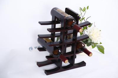 Cina 12 - Esposizioni di legno 30 * 15 * 40CM del MDF del pino del supporto del vino della bottiglia in vendita
