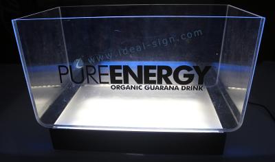 Cina Il LED acrilico ha illuminato il secchiello del ghiaccio rettangolare per il partito 405*210*210Hmm in vendita