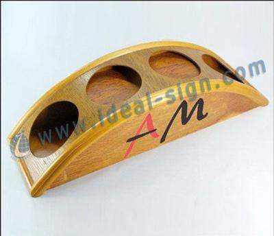 China Supermarket Wooden Beer Liquor Bottle Display Shelf Decoration Show for sale