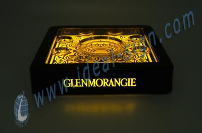 Cina I vassoi del servizio di GLENMORANGIE LED hanno messo i vetri di colpo per la pubblicità di Antivari in vendita