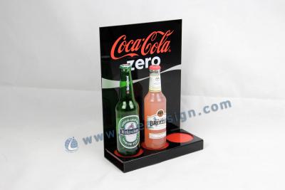 Cina La coca-cola LED ha acceso l'esposizione della bottiglia del liquore per un'esposizione di 3 bottiglie di vino in vendita