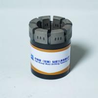 China Black Sand Profile Diamond Core Bit , Impregnated Diamond Bit High Reliability for sale