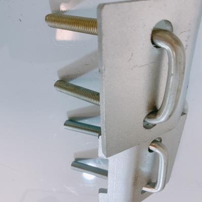 Cina Il morsetto del fascio del gancio di acciaio inossidabile 316 di 2.83IN ha infilato Rod Pipe Clamps For Building in vendita