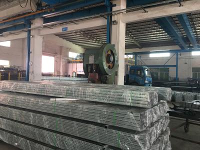 Cina Scanalatura d'acciaio di Manica del puntone C della sezione coniata a freddo di HDG galvanizzata per l'officina di costruzione in vendita