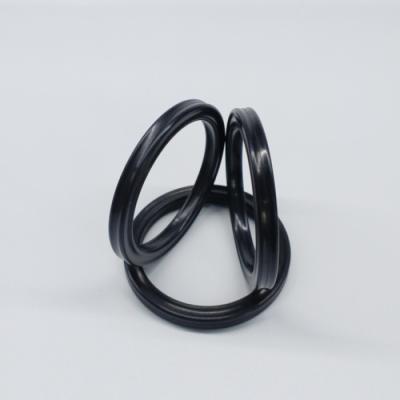 China AS332 Black NBR FKM X Ring Four Lip Seal High Temp Resistance 80 shore A for sale