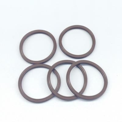 China AS124 Brown FKM Material X RING Seal Wire Diameter 2.62mm quad ring seals for sale