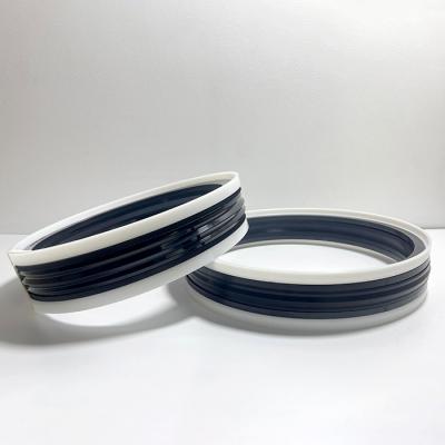 Cina Guarnizione pistone combinata TPM, una guarnizione idraulica per pistoni realizzata in materiali NBR e PTFE, modello TPM-393295/393314 in vendita