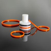 China Piston Cylinder Wear Resistant Sealing Ring Support Guide Ring POM 0-2Mpa for sale