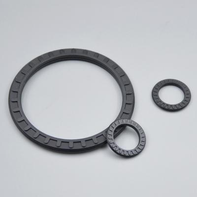 China PPD Double Sided Air Pneumatic Cylinder Piston Seal Black NBR Oil Resistant Rubber Seal for sale