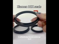 wp6/p6/a8/38/ghm hydraulic dust seal made of nbr rubber for hydraulic cylinders