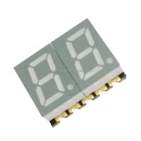 Quality 0.8 Inch 2 digit Ultra bright White SMD LED Seven Segment Display for sale
