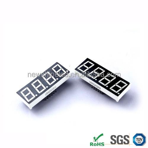 Quality High Brightness LED 4 Digit 7 Segment Display 0.32 Inch Digit Size Suitable for Industrial and Consumer Electronics for sale