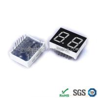 China Compact LED 2 Digit 7 Segment Display 0.56 Inch Size 14.2mm Height Ideal for Digital Measurement and Display Panels for sale