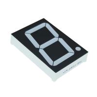 China Large size of 4 Inch LED Single Digit 7 Segment Display with 1016 Millimeter Digit Height and Red Color for Clear Numeric Visualization for sale