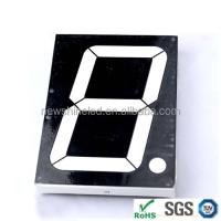 China Large size of 4 Inch LED Single Digit 7 Segment Display with 1016 Millimeter Digit Height and Red Color for Clear Numeric Visualization for sale