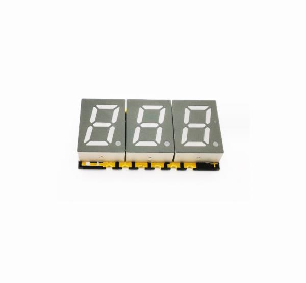 Quality 0.3 Inch 3 digit SMD LED Seven Segment Display for sale