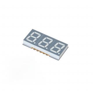 Quality 0.3 Inch 3 digit SMD LED Seven Segment Display for sale