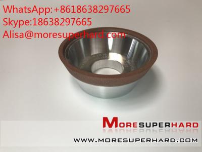China 11V9 Resin bond diamond grinding wheel’usage and characteristic Alisa@moresuperhard.com for sale
