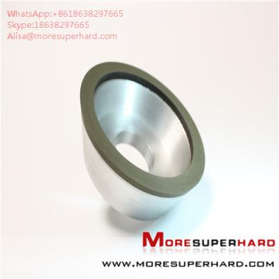 China 11B2 resin diamond CBN grinding wheel processing HSS   Alisa@moresuperhard.com for sale