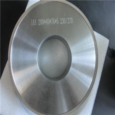 China 1A1 200*40*76*10 Metal bond diamond superhard material grinding wheel can be customized to process magnetic materials for sale