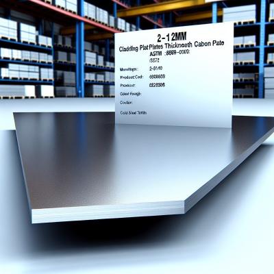 China Chapa Revestida de Titânio 2-12mm / Chapa de Aço Carbono Fabricada com Código de Produção ASTM B898 para Máquinas Pesadas à venda