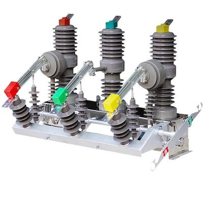 China 10KV-35KV High Voltage Vacuum Circuit Breaker with 30000 Mechanical Life and 3P+N Poles for sale