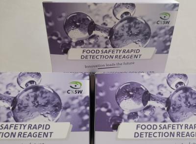 China Mycotoxine (AFB1 / ZEN) Dual Fluorescence Quantitative Test Card gebruikt voor granen, diervoeders Te koop