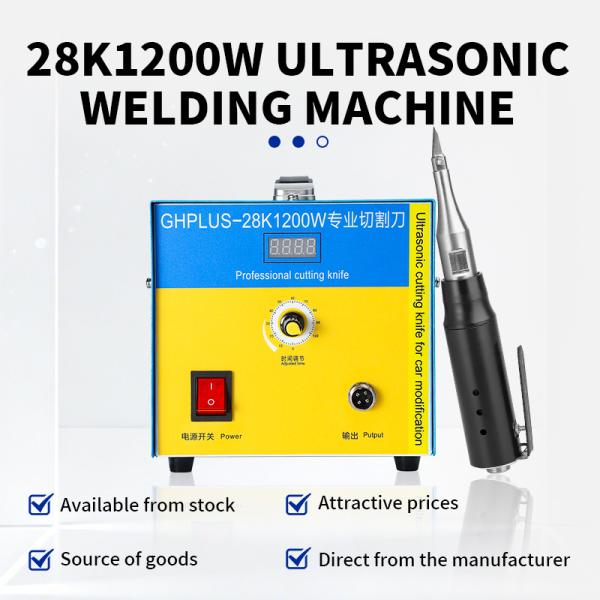 Quality 28KHz Lightweight Handheld Ultrasonic Cutting Machine For Plastic / Composite for sale