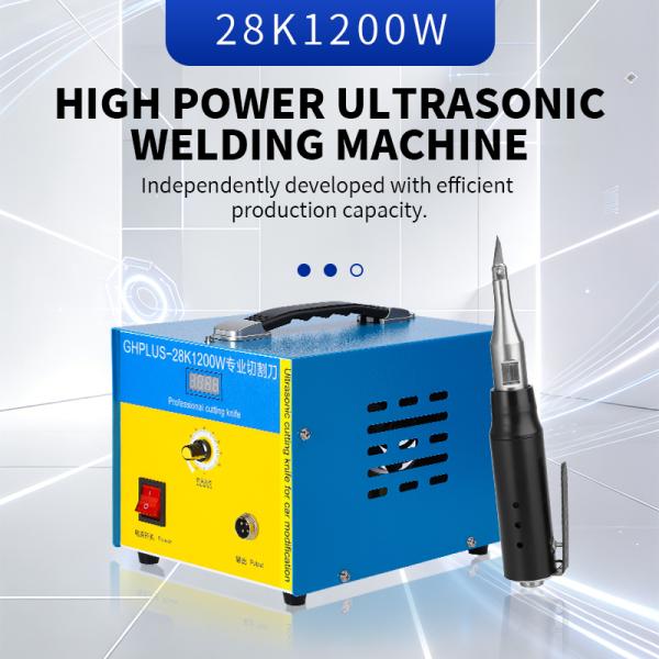 Quality 28KHz Lightweight Handheld Ultrasonic Cutting Machine For Plastic / Composite for sale