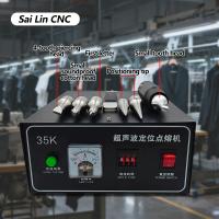 Quality 1200W 35KHZ Ultrasonic Labeling Machine , Convenient Handle Label Attaching for sale