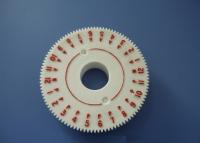 China Custom Precision Plastic Gear Injection Molding Nylon POM PEEK Width 25mm for sale