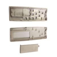 China Custom ABS Remote Control Housing Injection Molding Service 14.6x4.5x1.6mm ISO Certified for sale
