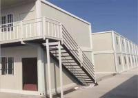 China Expandable Container House for Labor Camp 37.4 SQM with Kitchen Strong Construction for sale