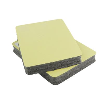 China Reflective Heat Insulation Material XLPE Foam Backed Film For Refrigeration for sale