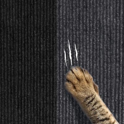 중국 침대 옆 보호를 위해 비 미끄러짐 고양이 긁는 매트 자동 접착 Trimmable 판매용