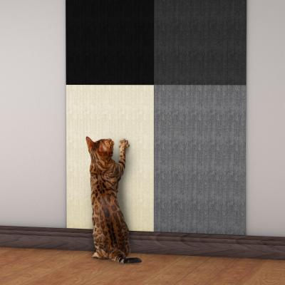 China 40*200cm Removable Self-Adhesive Cat Scratch Mat For Couch Protection for sale