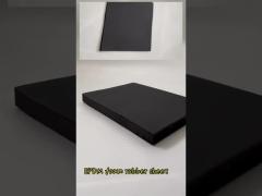 Colore personalizzato Dimensione schiuma di gomma EPDM, soffice resistente al fuoco Spugna a cellule chiuse EPDM