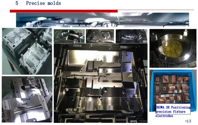 CNC machining center in operation