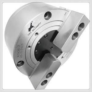 China Versatile Ky Series Solid Four-Jaw Power Chuck for Gear Part Machining for sale