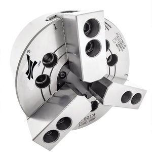 China Versatile Hollow Three-Jaw Power Chuck for Metalworking Applications for sale