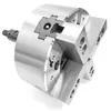 China High-Precision Solid Four-Jaw Power Chuck for CNC Machines for sale