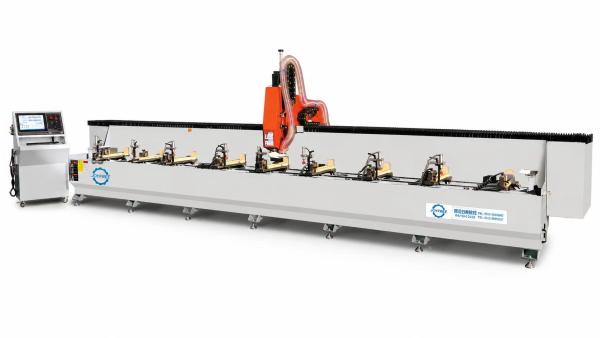 Quality Aluminum Profile 3-Axis CNC Machining Center for Precision Drilling, Milling, Tapping, Slotting and Cutting for sale