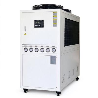 China 15HP Air Cooled Water Chiller Machine For Food Freezing Food Refrigeration for sale
