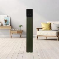 Quality 4000W Heating Panel Air Curtain Smart Remote Control Gallery Use Electric for sale