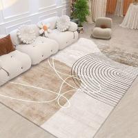 Quality Wholesale Custom Living Room Carpet Anti-Slip Crystal Velvet Bedroom Mat for sale
