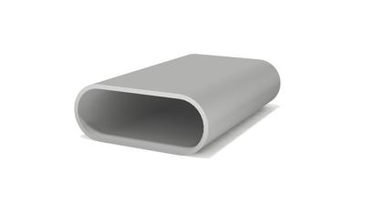 China HO-H112 Temper Koolstofstaal Rechthoekige Buis Aluminium Ovale Buis Aangepast Te koop
