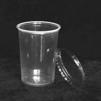 China 32 Oz PP Disposable Plastic Container With Lids Sauce for sale