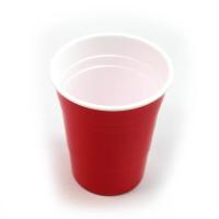 China 18 OZ 530Ml Red PP Reusable Plastic Cups For Wine for sale